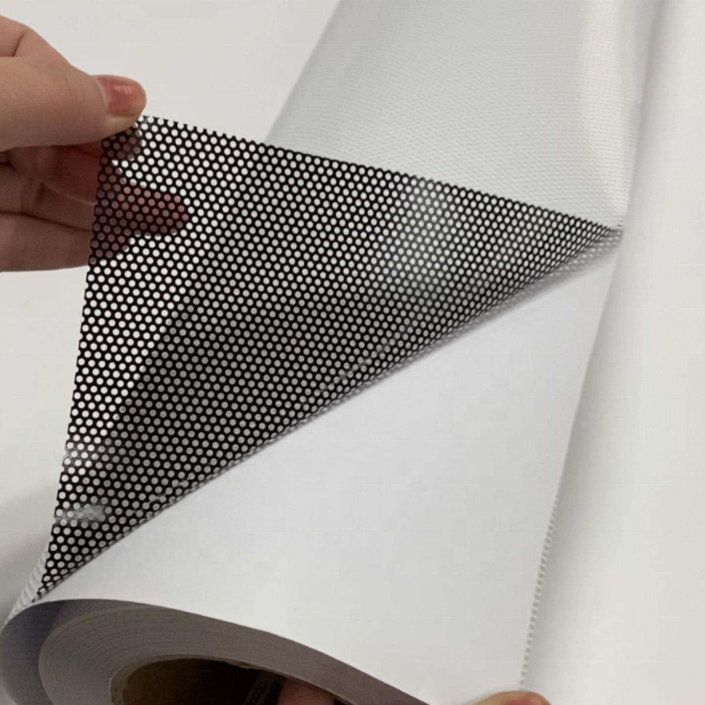 Perforated Adhesive Vinyl for Windows - Custom Vinyl Window Decals & Graphics | 777Sign